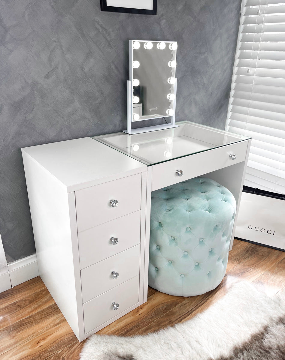 (Set) VIP Mirror & Electra Vanity Table & Draws – Electra Mirrors